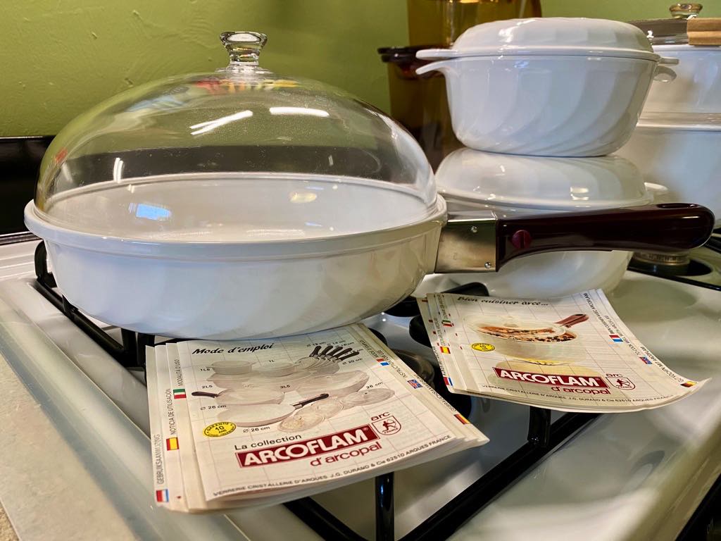 LeCLAIR.vision: ARC FRANCE VITROCERAMIC COOKWARE